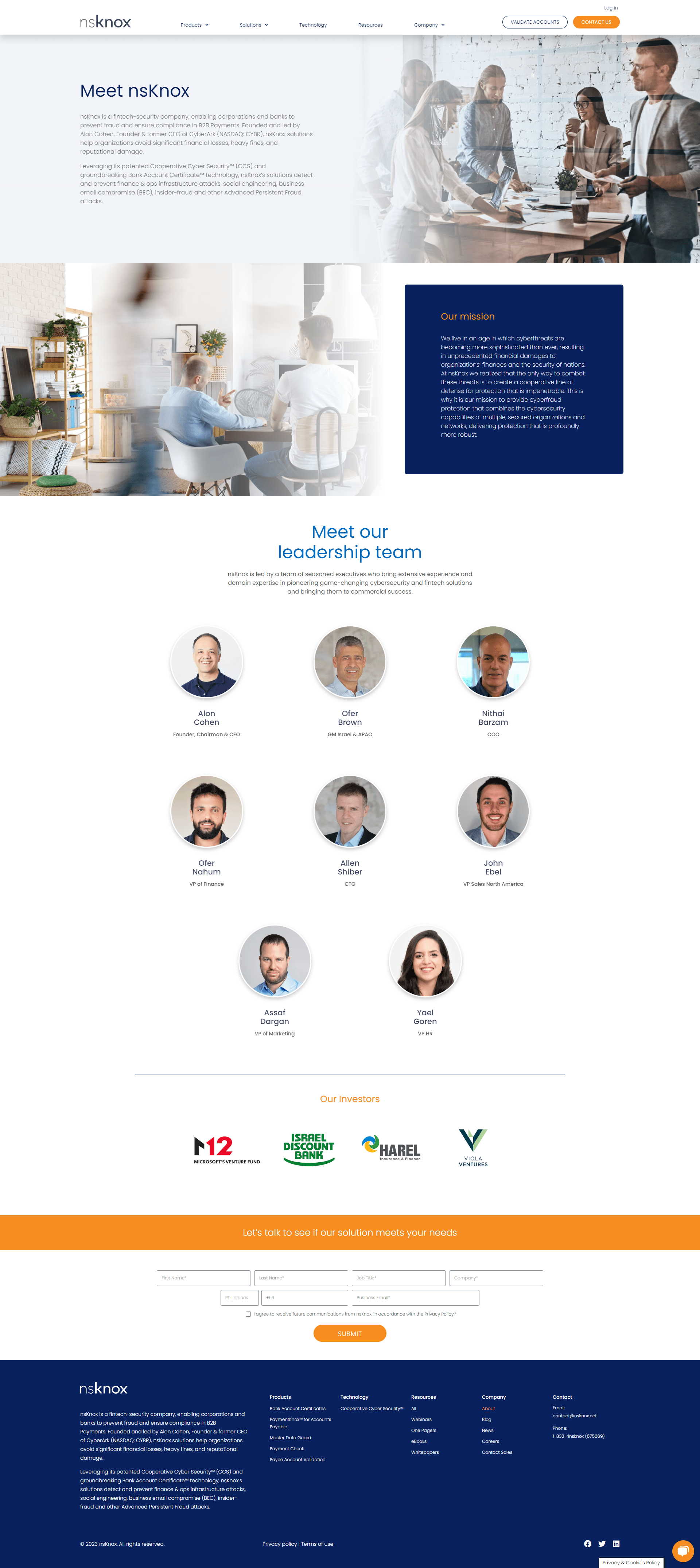 InspoSec features NsKnox